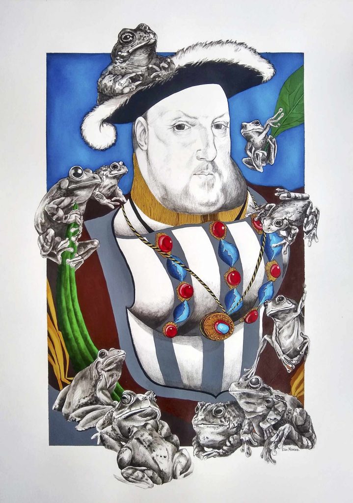 El Rey Sapo | Eva Menezz - Portfolio - Dibujos